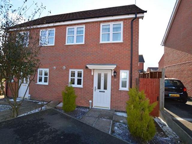2 Bedroom Semi Detached House To Rent In Farnborough Close, Corby, NN18