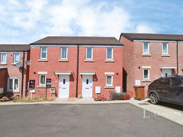 2 Bedroom Semi Detached House To Rent In Silvester Road, Weldon, Corby, NN17