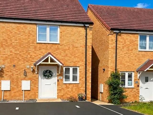 2 Bedroom Semi Detached House To Rent In Snowdon Close, Corby, Northamptonshire, NN18