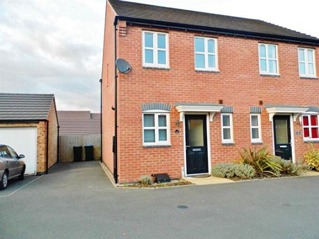 2 Bedroom Semi Detached House To Rent In The Carabiniers, New Stoke Village, Coventry, CV3
