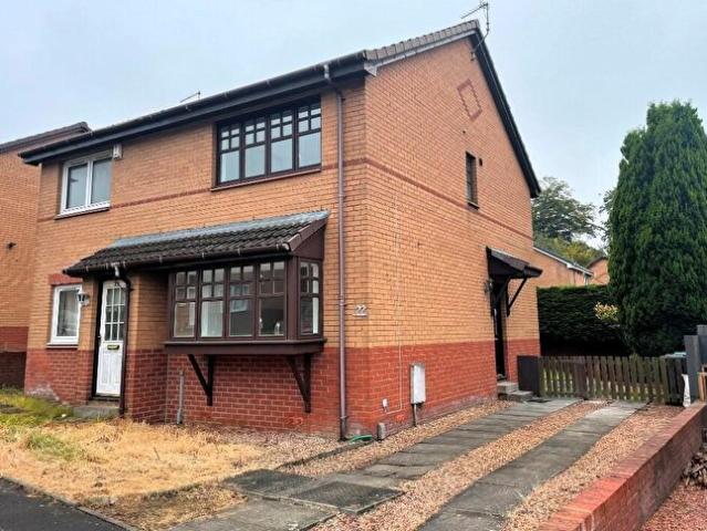 2 Bedroom Semi Detached House To Rent In Wick Avenue, Airdrie, Lanarkshire, ML6