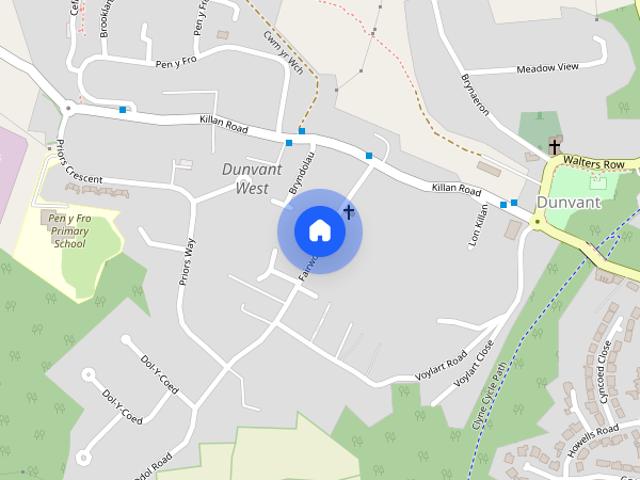 2 bedroom semi detached house to rent