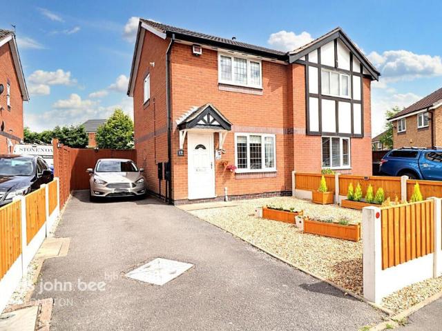 2 bedroom semi detached house for sale in Bowfell Grove, Stoke On Trent, ST3
