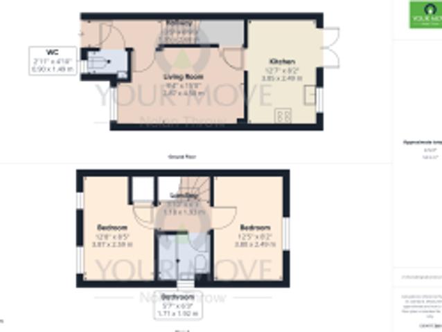 2 bedroom semi detached house for sale in Campus Drive, Northampton, Northamptonshire, NN2
