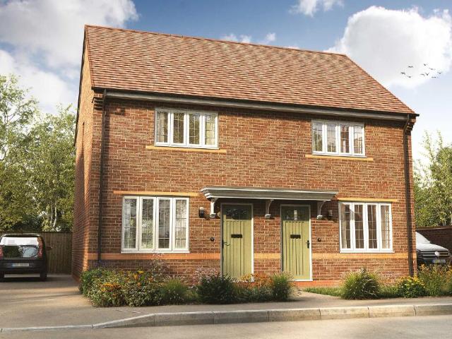 2 bedroom semi detached house for sale in Cherry Square, Basingstoke, RG23 7PX, RG23