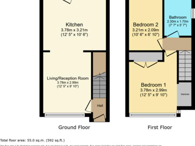 2 bedroom semi detached house for sale in Eighth Avenue, Luton, LU3 3DW, LU3