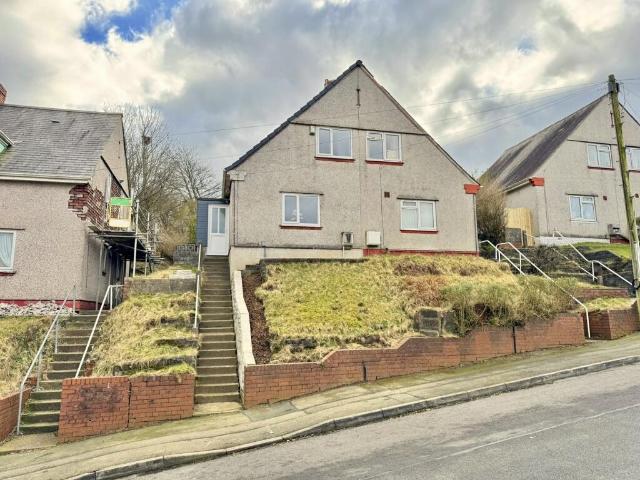 2 bedroom semi detached house for sale in Elphin Crescent, Townhill, Swansea, City And County of Swansea. SA1