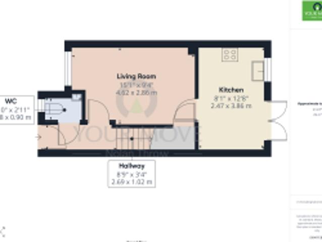 2 bedroom semi detached house for sale in Graduate Close, Kingsthorpe, Northamptonshire, NN2