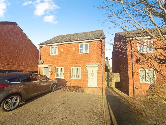 2 bedroom semi detached house for sale in Saturn Drive, Peterborough, PE2
