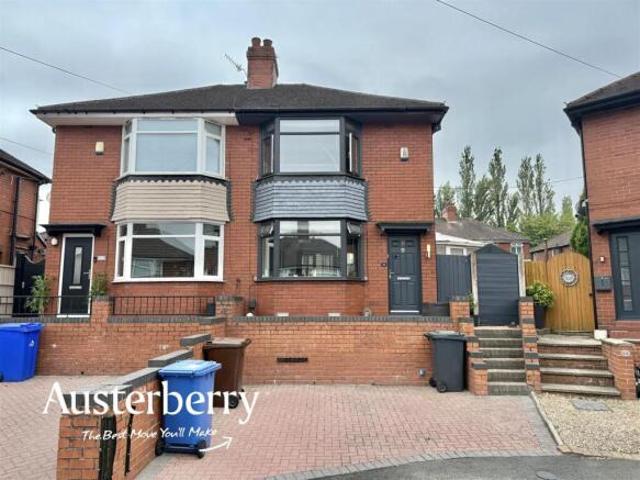 2 bedroom semi detached house for sale in Sutherland Avenue, Stoke On Trent, ST3 4EQ, ST3