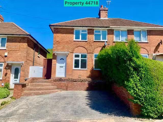 2 bedroom semi detached house for rent in Dormington Road, Bir.