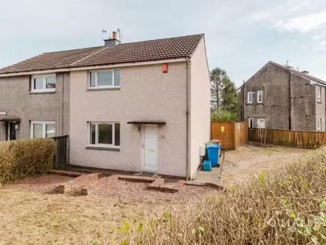 2 bedroom semi detached house for rent in Gean Road, Alloa, FK10