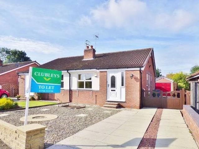 2 bedroom semidetached bungalow for rent in Wharton Road Stamford Bridge YO41