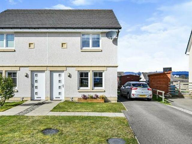 2 bedroom semidetached house for sale in Broomhill Place Muir of Ord Highland IV6