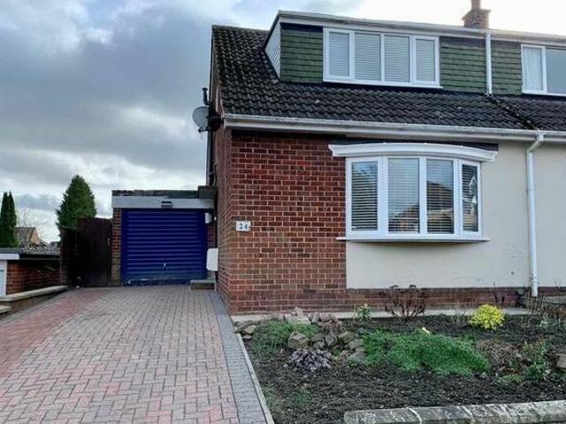 2 bedroom semidetached house for sale in Granville Avenue Shildon DL4