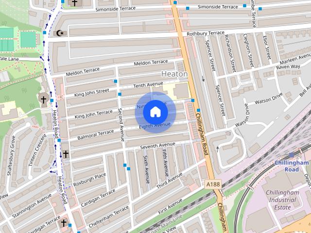2 Bedroom Student Flat available in Heaton
