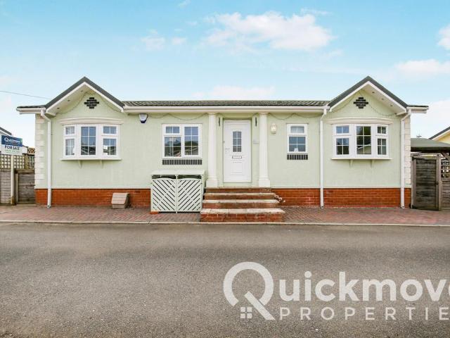 2 bedroom park home for sale