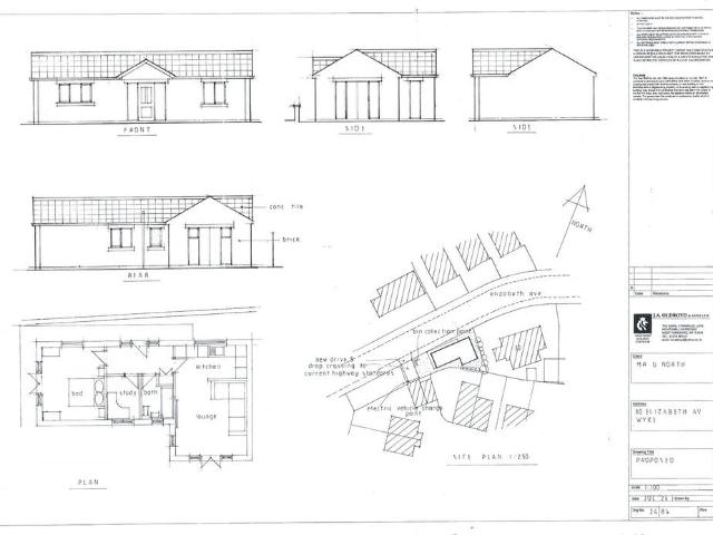 2 bedroom property with land for sale