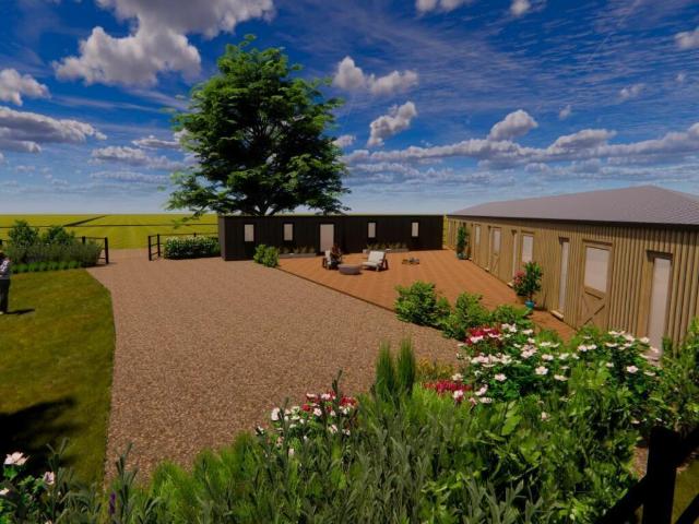 2 bedroom property with land for sale