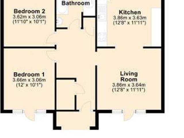 2 bedroom property to rent in Milton keynes