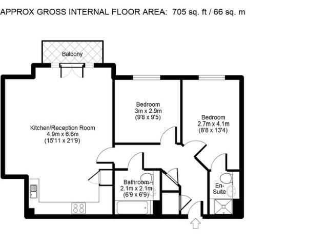 2 bedroom property to rent Stephens Court, Station Road, Harpenden, Hertfordshire, AL5