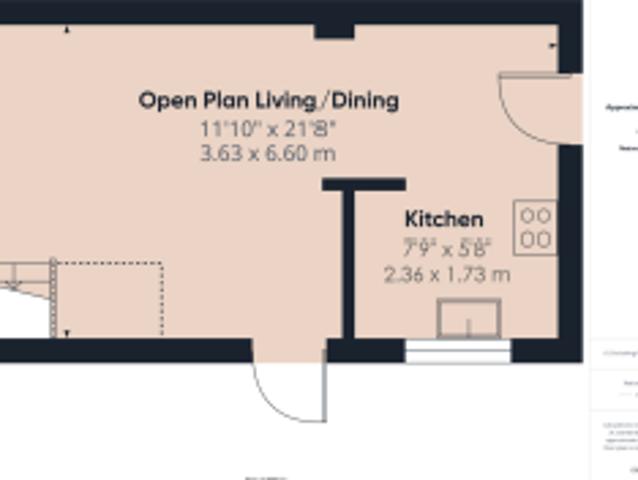 2 bedroom town house for sale in Houghton Court, Oakwood, DE21