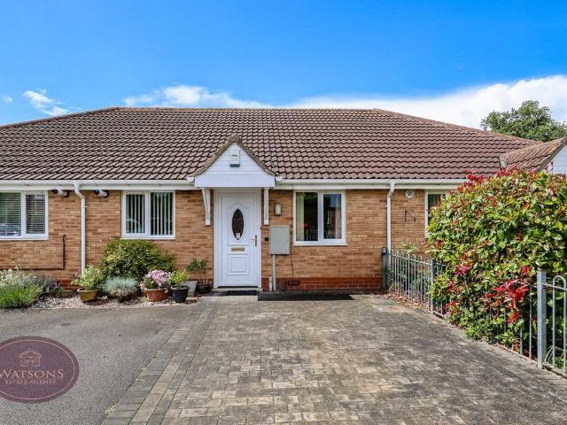 2 bedroom terraced bungalow for sale