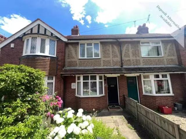 2 bedroom terraced house for rent in 44 St. Stephens Road Cant.