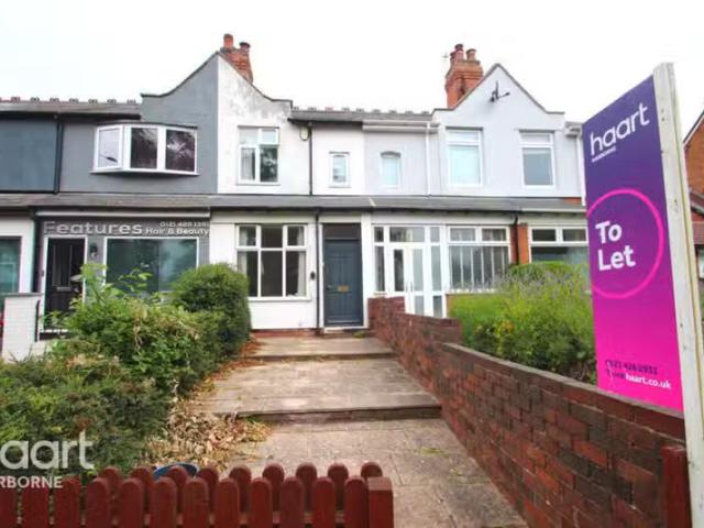 2 bedroom terraced house for rent in Court Oak Road, Harborne.