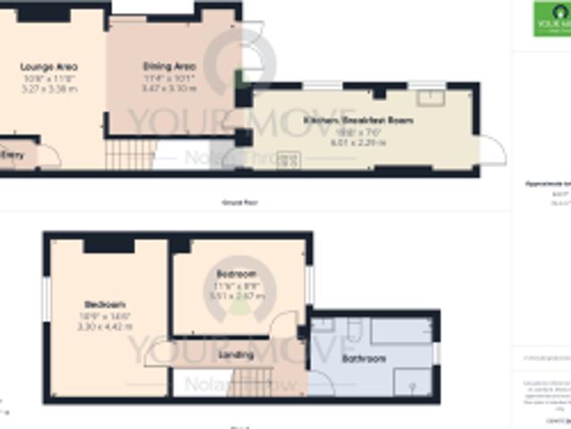 2 bedroom terraced house for rent in Cloutsham Street, The Mounts, Northampton, NN1