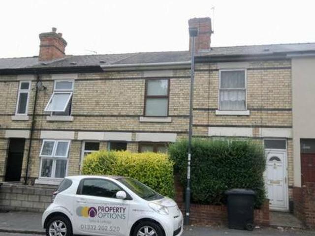 2 bedroom terraced house for rent in Byron Street Derby Derbyshire DE23