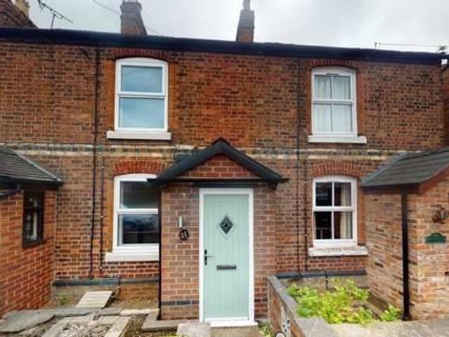 2 bedroom terraced house for rent in Eaton Road Tarporley Cheshire CW6 0DG CW6