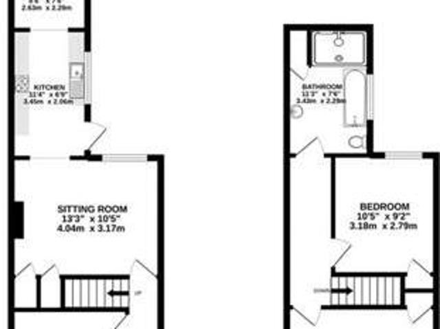 2 Bedroom Terraced House For Rent In London