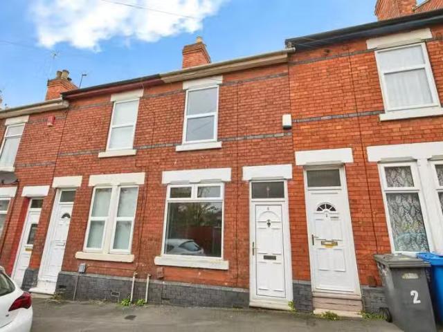 2 bedroom terraced house for rent in Lloyd Street, DERBY, DE22