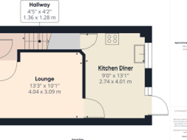 2 bedroom terraced house for rent in Meadow Nook, Boulton Moor, DE24