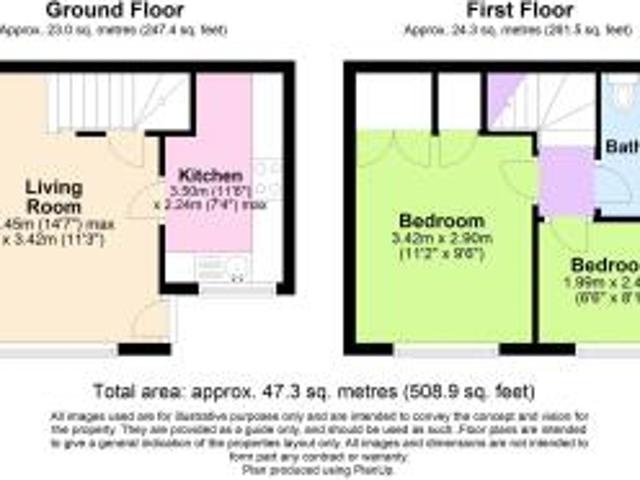 2 bedroom terraced house for rent in Sorrells Close, Chineham, RG24