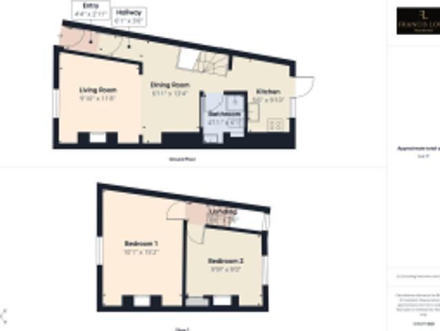 2 bedroom terraced house for rent in Roberts Road, Exeter, EX2