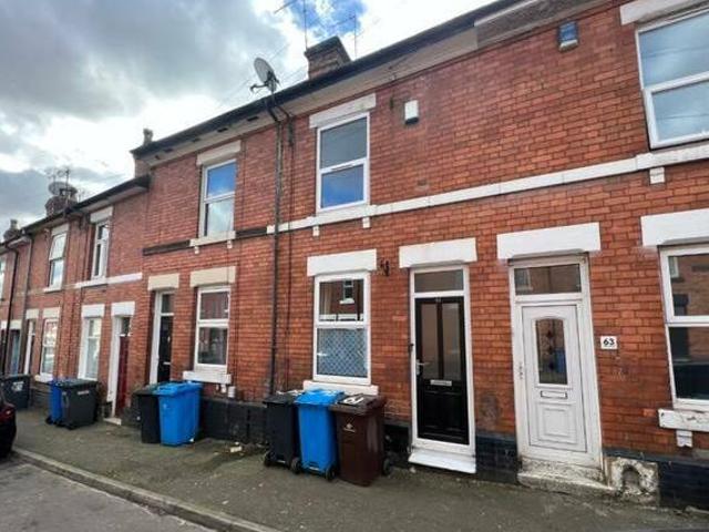 2 bedroom terraced house for rent in Wild Street Derby Derbyshire DE1 1GP DE1