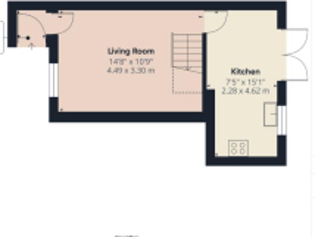2 bedroom terraced house for rent in Thorness Close, Alvaston, DE24