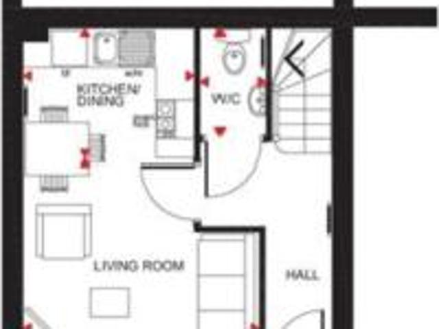 2 bedroom terraced house for rent in Vancouver Way, Hempsted, Peterborough, PE2 9FH, PE2