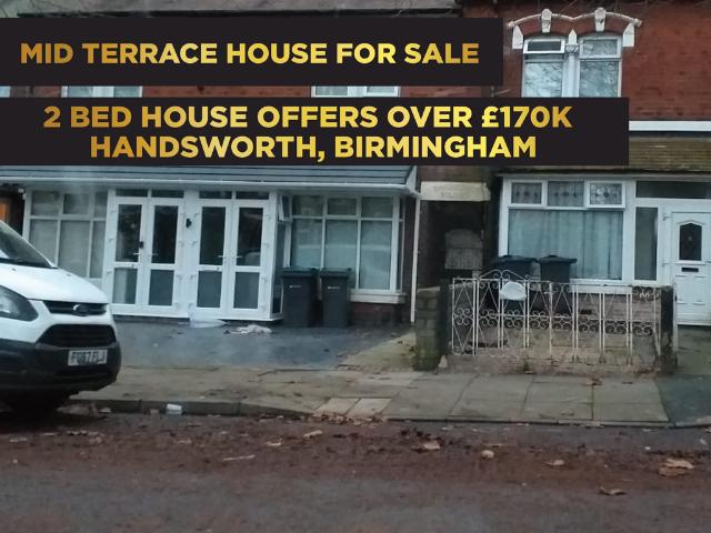 2 bedroom terraced house for sale