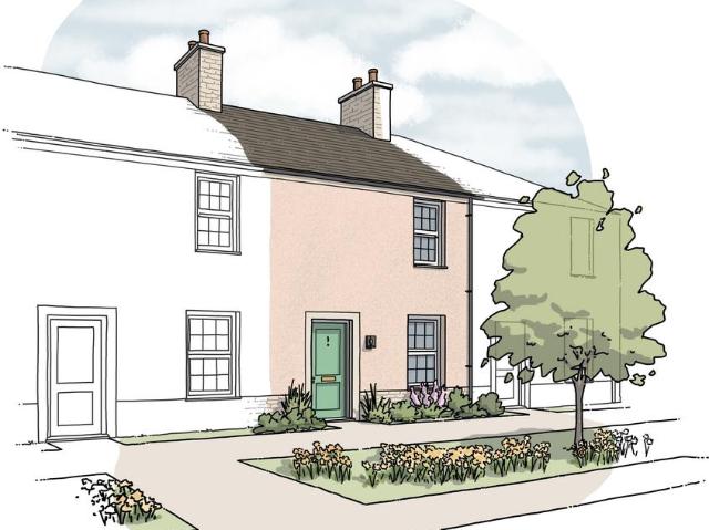 2 bedroom terraced house for sale