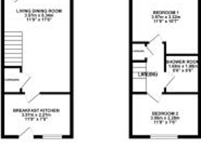 2 bedroom terraced house for sale in Corina Way, Stoke On Trent, ST3