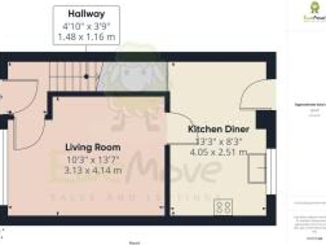2 bedroom terraced house for sale in Calleva Close, Basingstoke, Hampshire, RG22