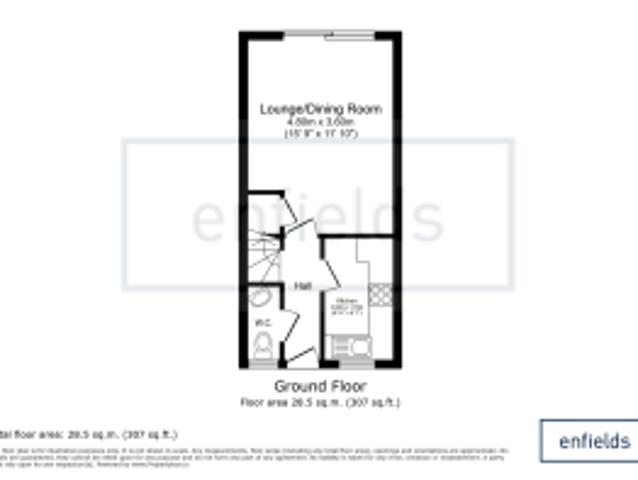 2 bedroom terraced house for sale in Barons Mead, Southampton, SO16 9TB, SO16