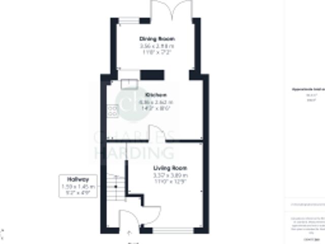 2 bedroom terraced house for sale in Beddington Court, Kingsdown Park, Wiltshire, SN3