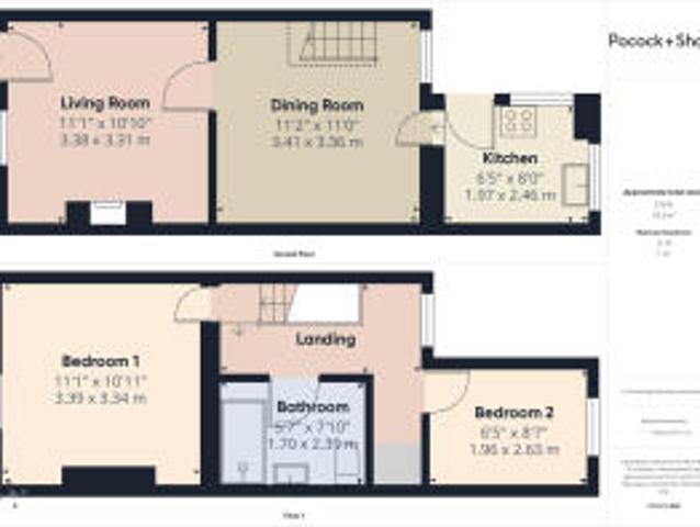 2 bedroom terraced house for sale in Greens Road, Cambridge, CB4