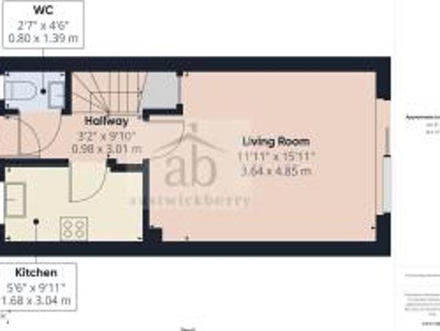 2 bedroom terraced house for sale in Damselfly Road, Ravenswood, IP3