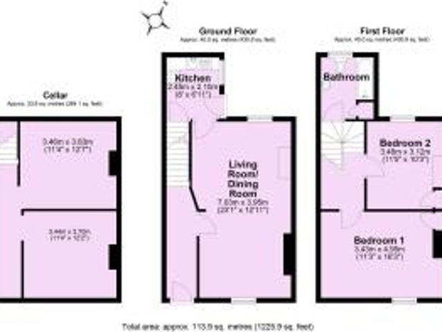 2 bedroom terraced house for sale in Dewsbury Terrace, York, YO1 6HA, YO1