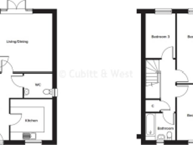 2 bedroom terraced house for sale in Ophelia Road, Maidstone, Kent, ME17